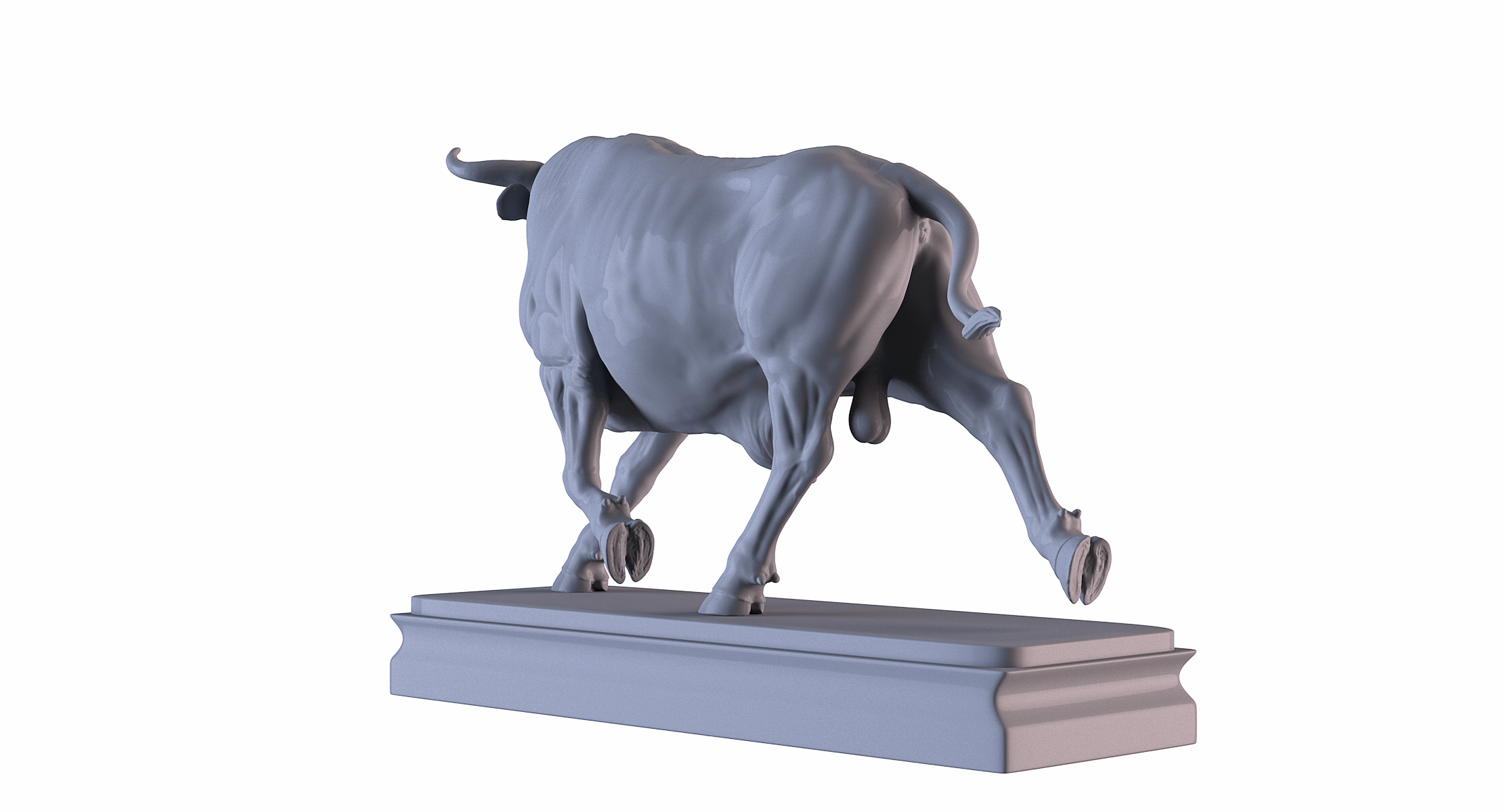 STL file Bull 🐂・3D printable design to download・Cults