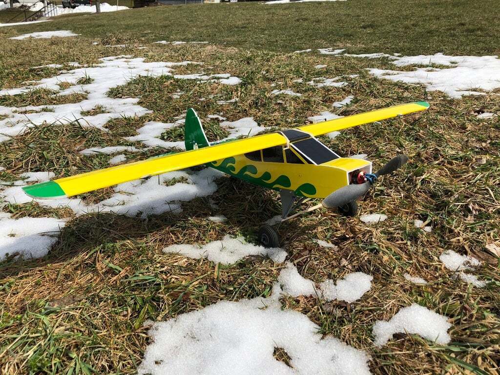 Free STL file Bodied Foam RC Plane Brushless Motor Mount 🛩️・3D print ...