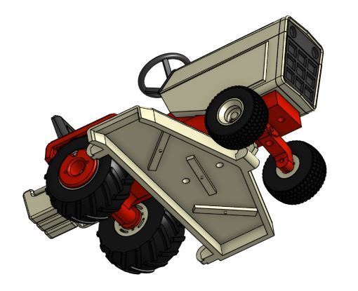 STL file 1/25 GT Model Mower Decks・3D printer model to download・Cults