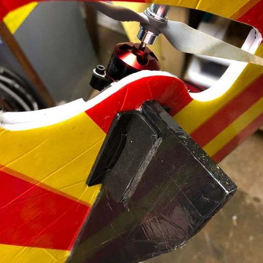 Download free STL file Flying Wing or RC Plane Brushless Motor Mount ...