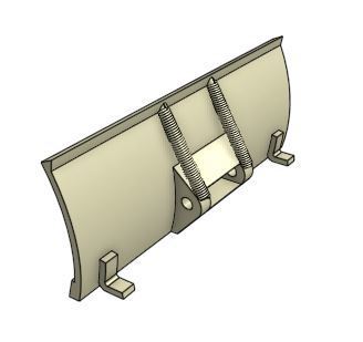 STL file 1/25 GT Model Dozer Blades・3D print design to download・Cults