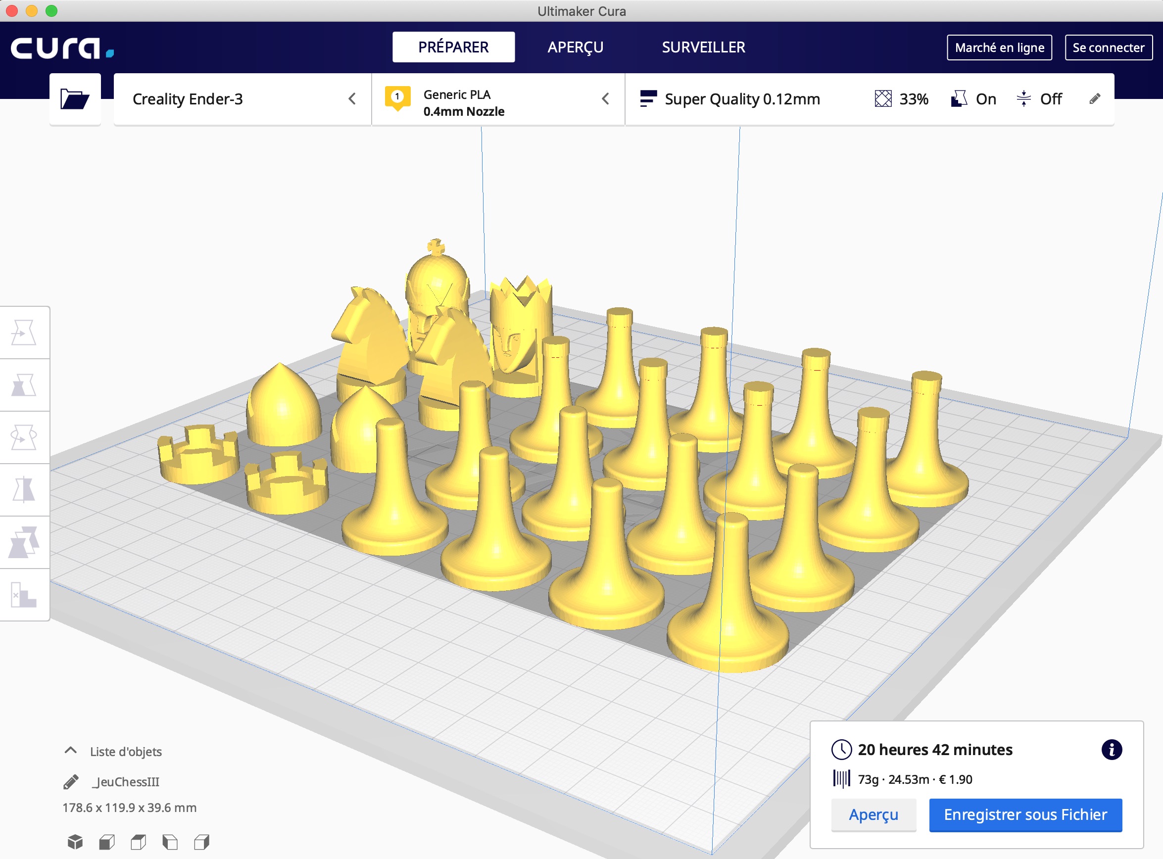 Datei 3D Chess Game Chess Design ♟️・Modell für 3D-Druck zum ...