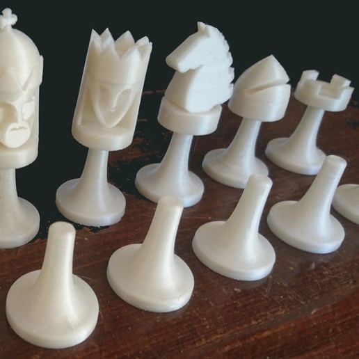 Download free 3D printing models Chess Game Chess Design ・ Cults
