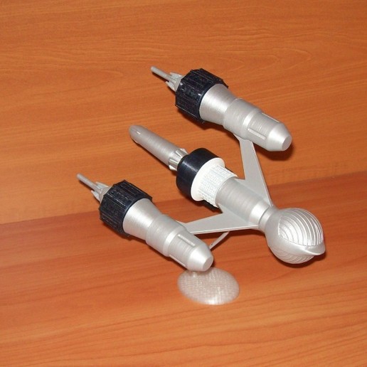 Download STL file Liberator blake's 7 model kit • 3D printing object ...