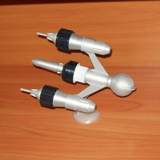 Download STL file Liberator blake's 7 model kit • 3D printing object ...