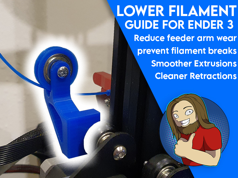 Free 3D file Lower Filament Guide 🪢・Model to download and 3D print・Cults