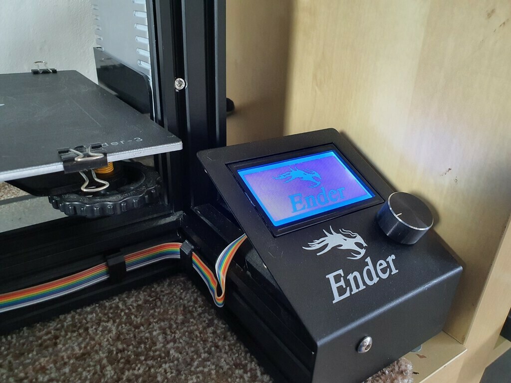 Free 3D file Ender 3 Screen Cover 🔧・3D print model to download・Cults