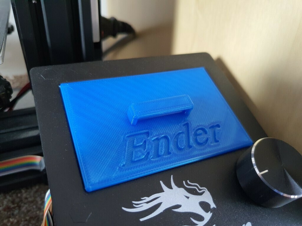 Free 3D file Ender 3 Screen Cover 🔧・3D print model to download・Cults