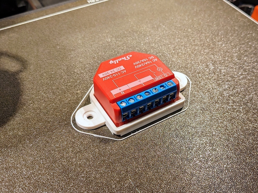 Free 3D file Mounting bracket for Shelly Plus ・Design to download and ...