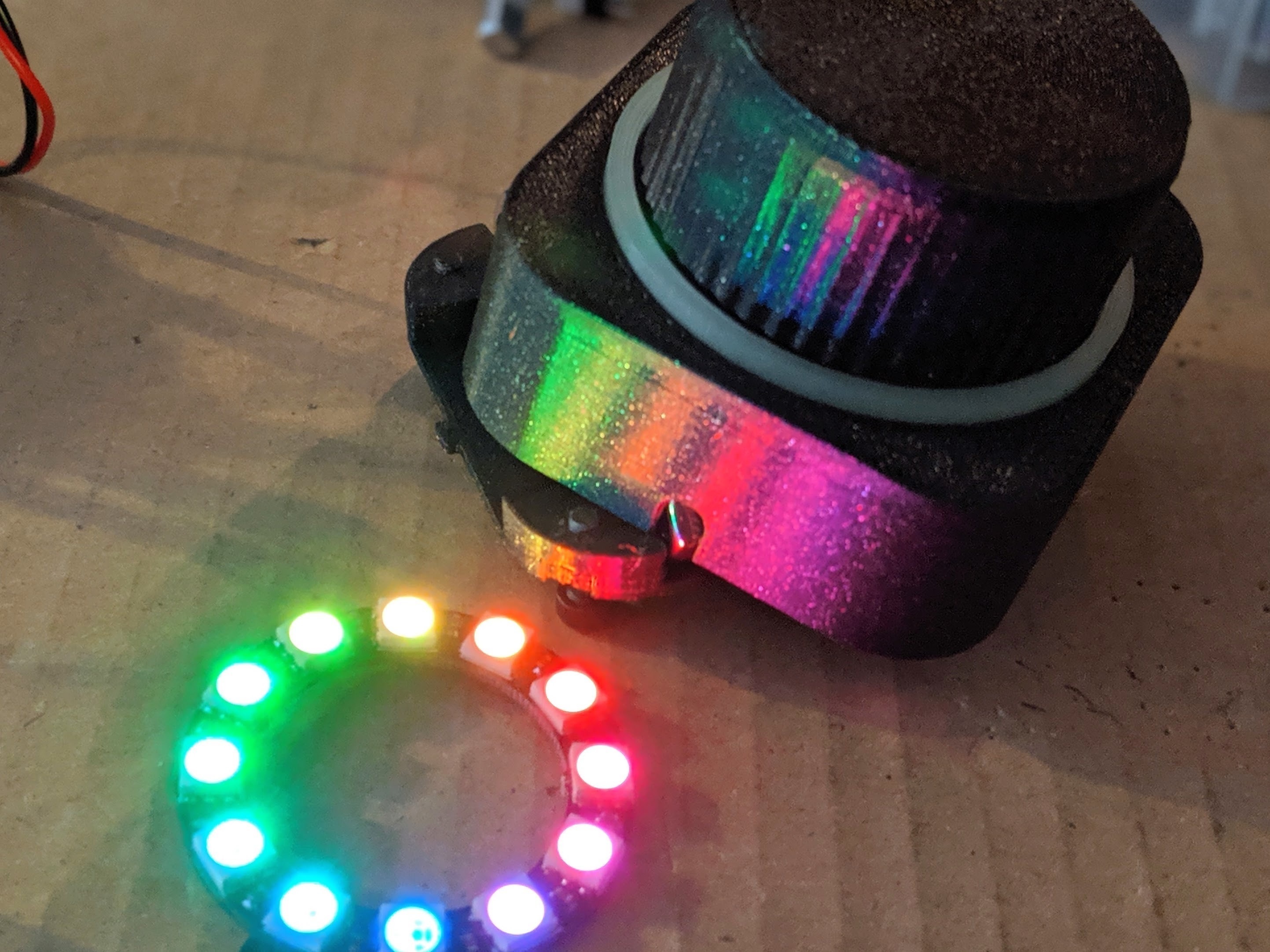 Free STL file Knob with color LED ring 🎨・3D printable model to download ...