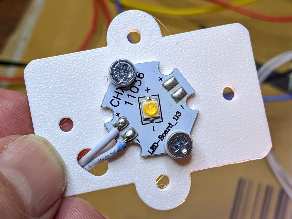 Free STL file Mounting bracket for 1.1 Watt LED 🔧・Design to download ...