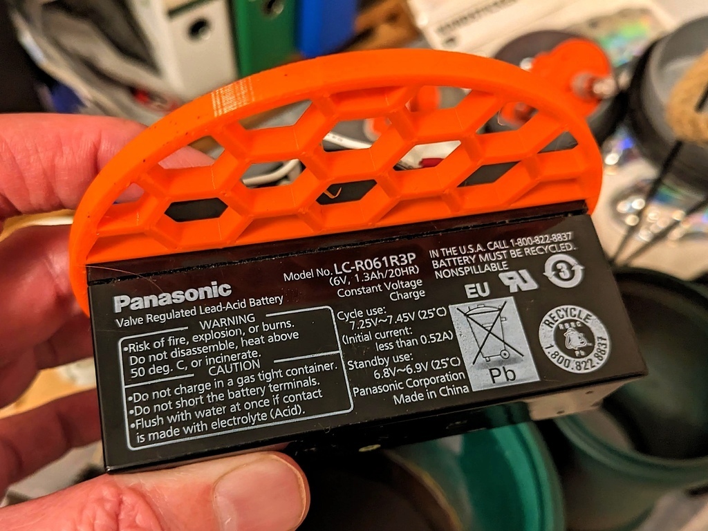 Free 3D file Panasonic battery nest 🔋・3D printing model to download・Cults