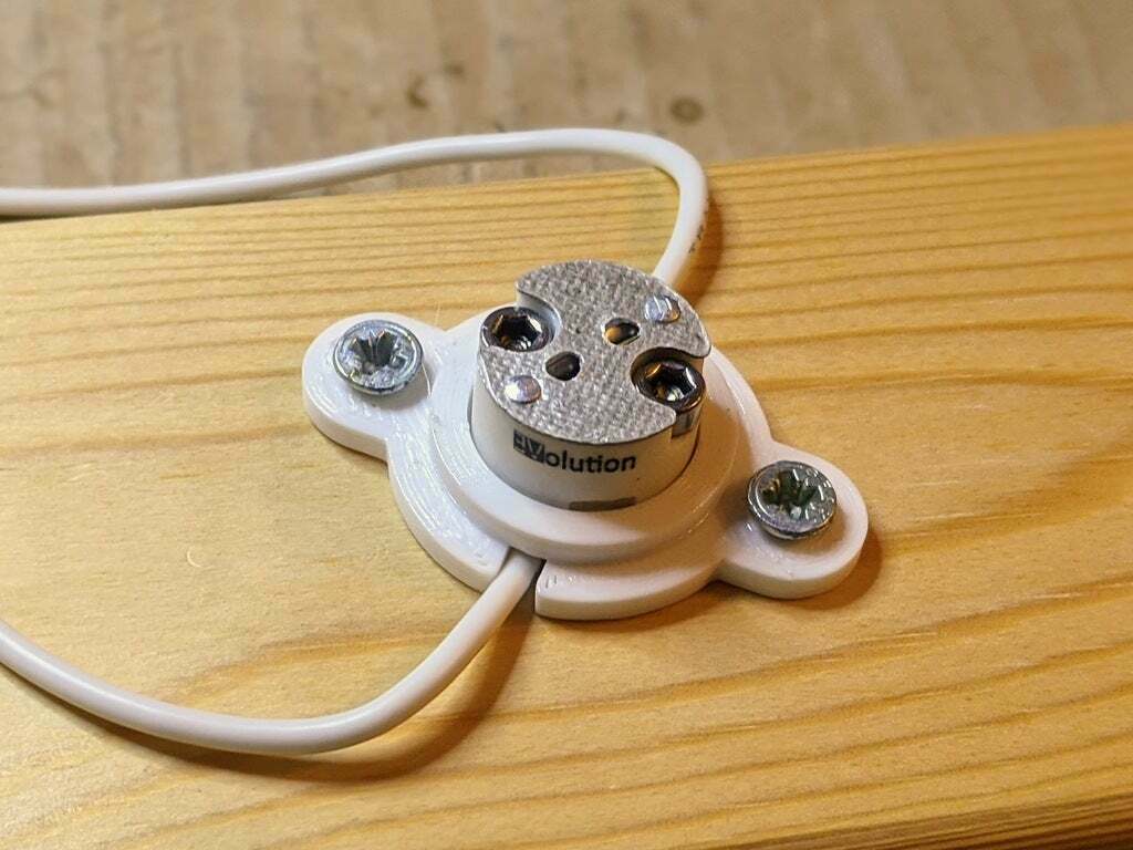 Free STL file GU5.3 lamp socket・3D printable model to download・Cults
