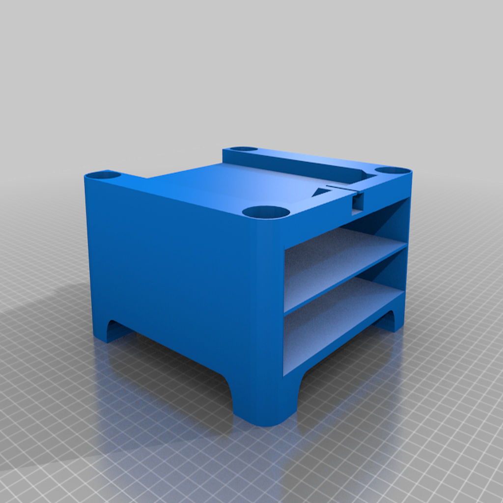 Free STL file Elegoo Mars Drawer Base w/front USB・3D printer model to ...