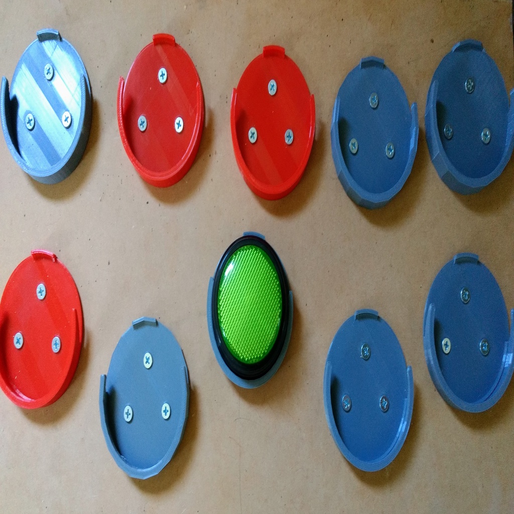 Free 3D file Recordable button mounting clip・3D print model to download ...