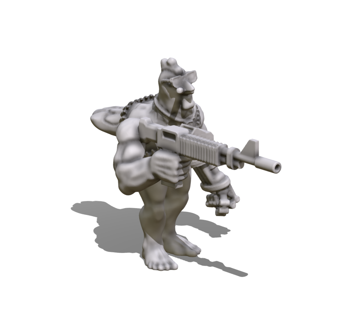 Archivo STL Chickenator ⚔・Modelo de impresora 3D para descargar・Cults