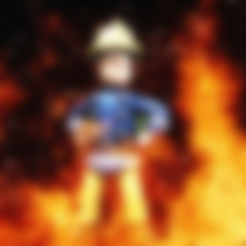 Download free OBJ file Fireman Sam • 3D printing design ・ Cults