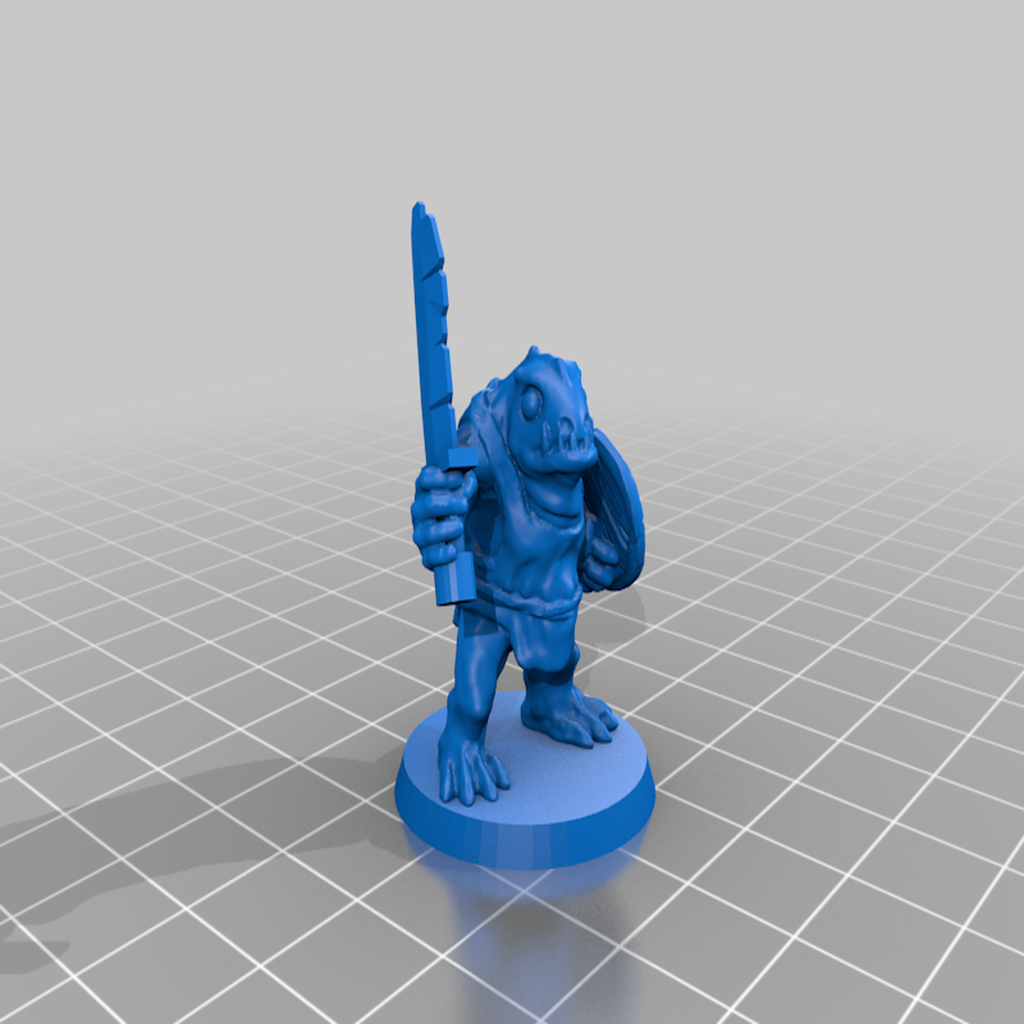 Free STL file Kuo-Toa・3D print model to download・Cults