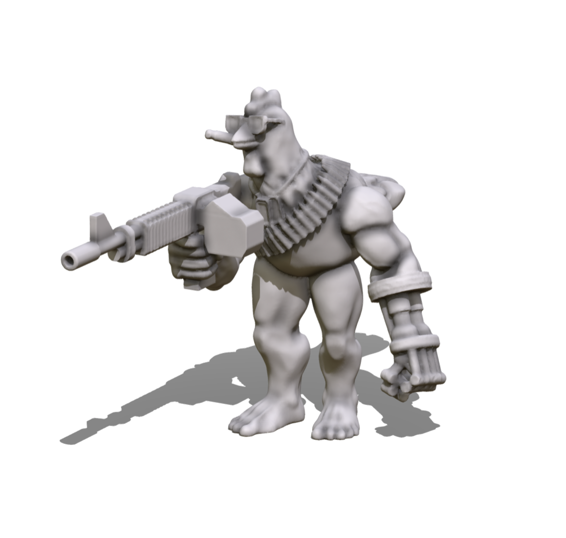 Archivo STL Chickenator ⚔・Modelo de impresora 3D para descargar・Cults