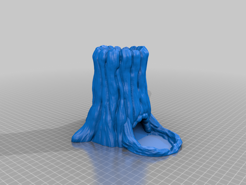 STL file Dice Tower Elf Tree 🎲・3D printer design to download・Cults