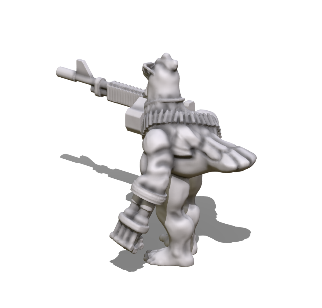 Archivo STL Chickenator ⚔・Modelo de impresora 3D para descargar・Cults