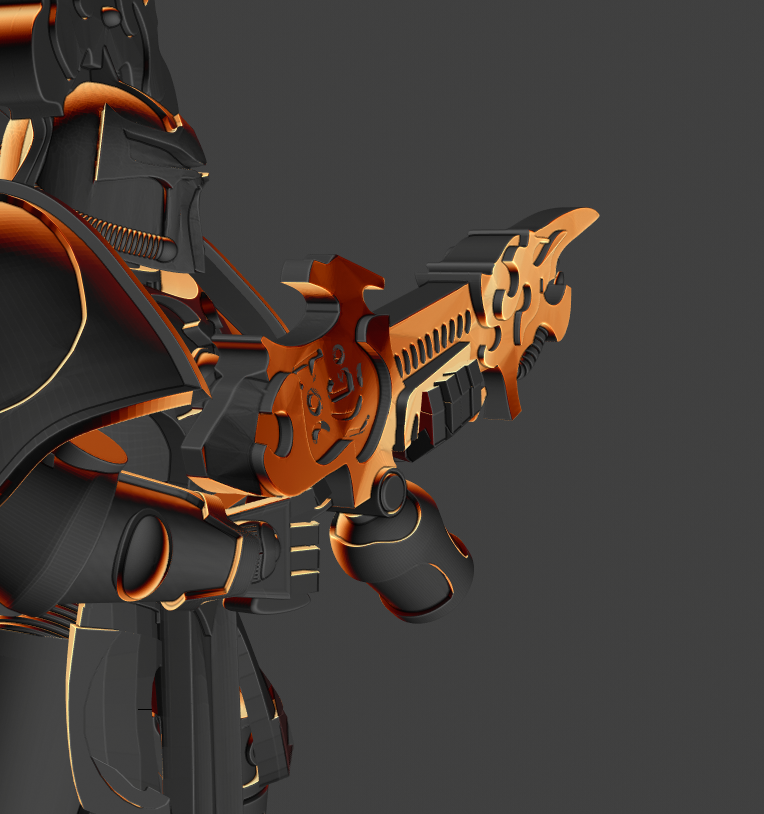 Fichier STL gratuit Tout est Dust Warpflamer・Modèle imprimable en 3D à ...