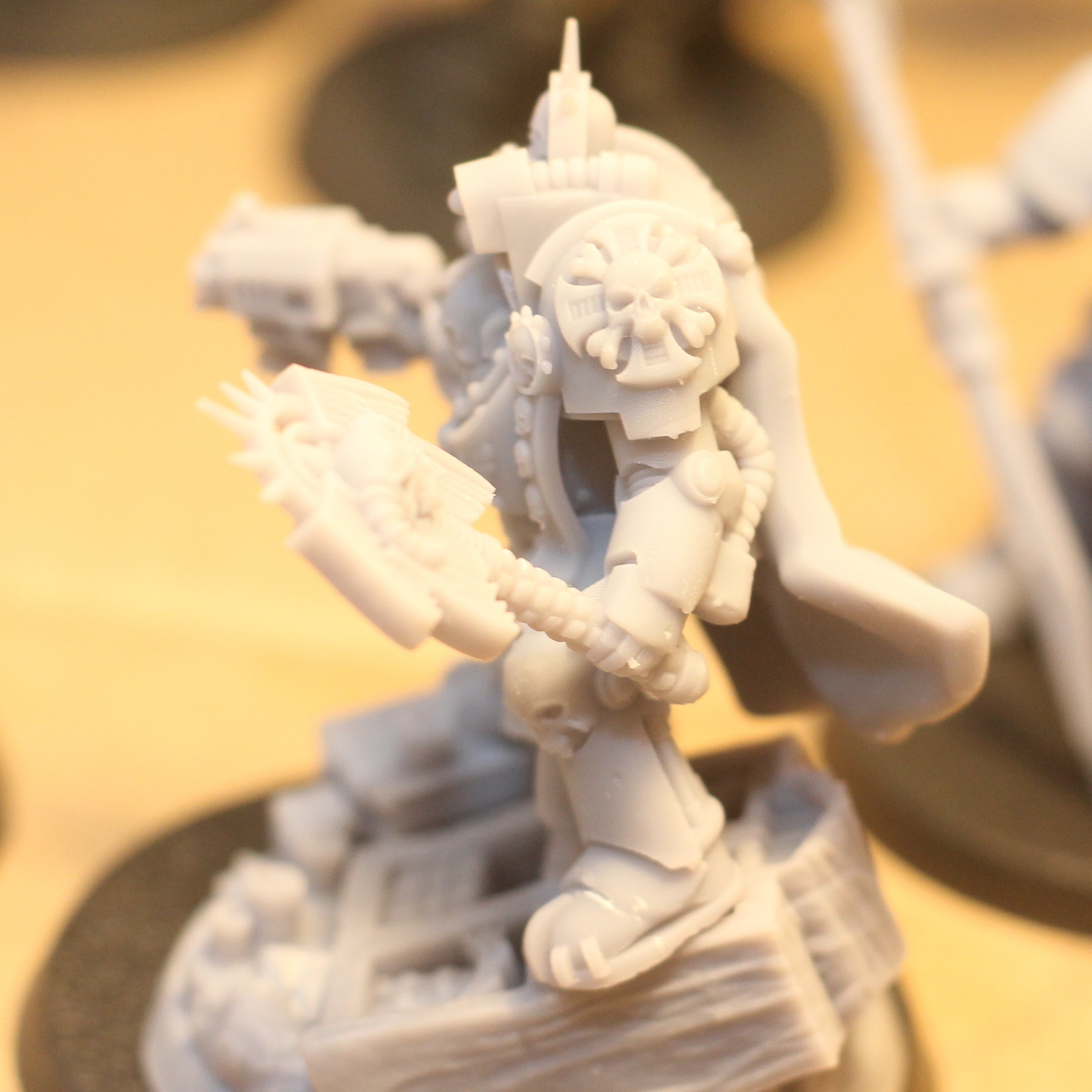 3D file Chaplain in Terminator Armor 🎲・3D printable model to download・Cults