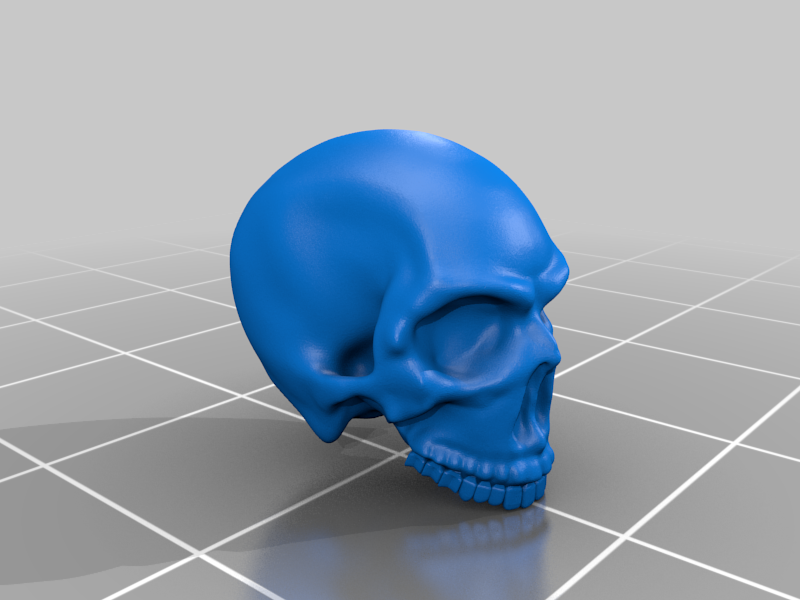 Free STL file Human Skull - printable・3D printable object to download・Cults