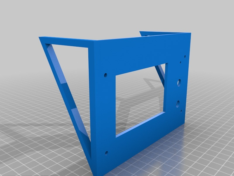 Free 3D file Case for LCD12864 (Official Anet A8) graphic LCD - Base ...