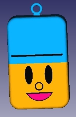 Free 3D file Pocoyo Mask for ChemoBox-Kimiobox・3D print model to ...