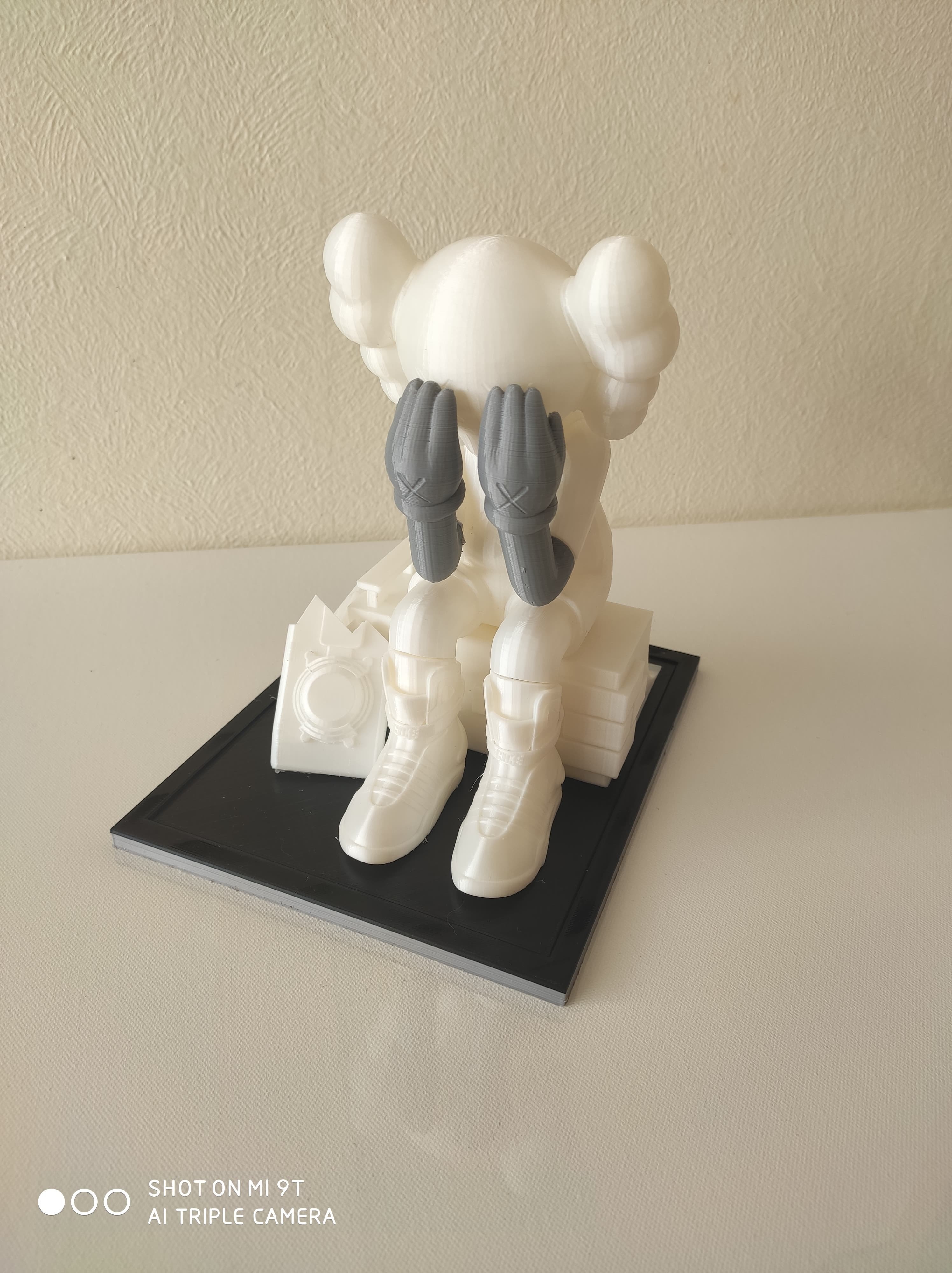 3D print Kaws sad - back to the future diorama. • made with Creality CR ...