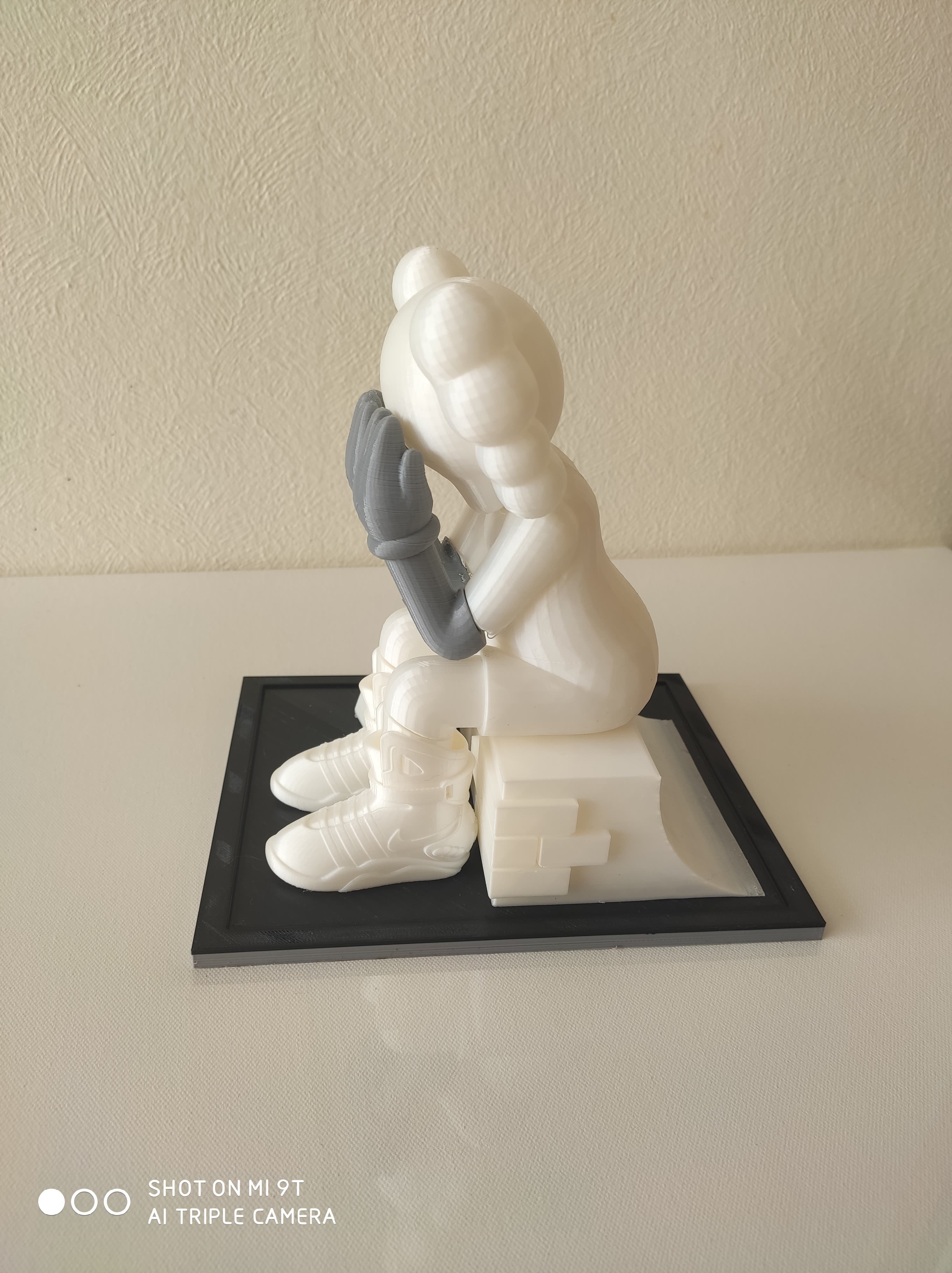 3D print Kaws sad - back to the future diorama. • made with Creality CR ...