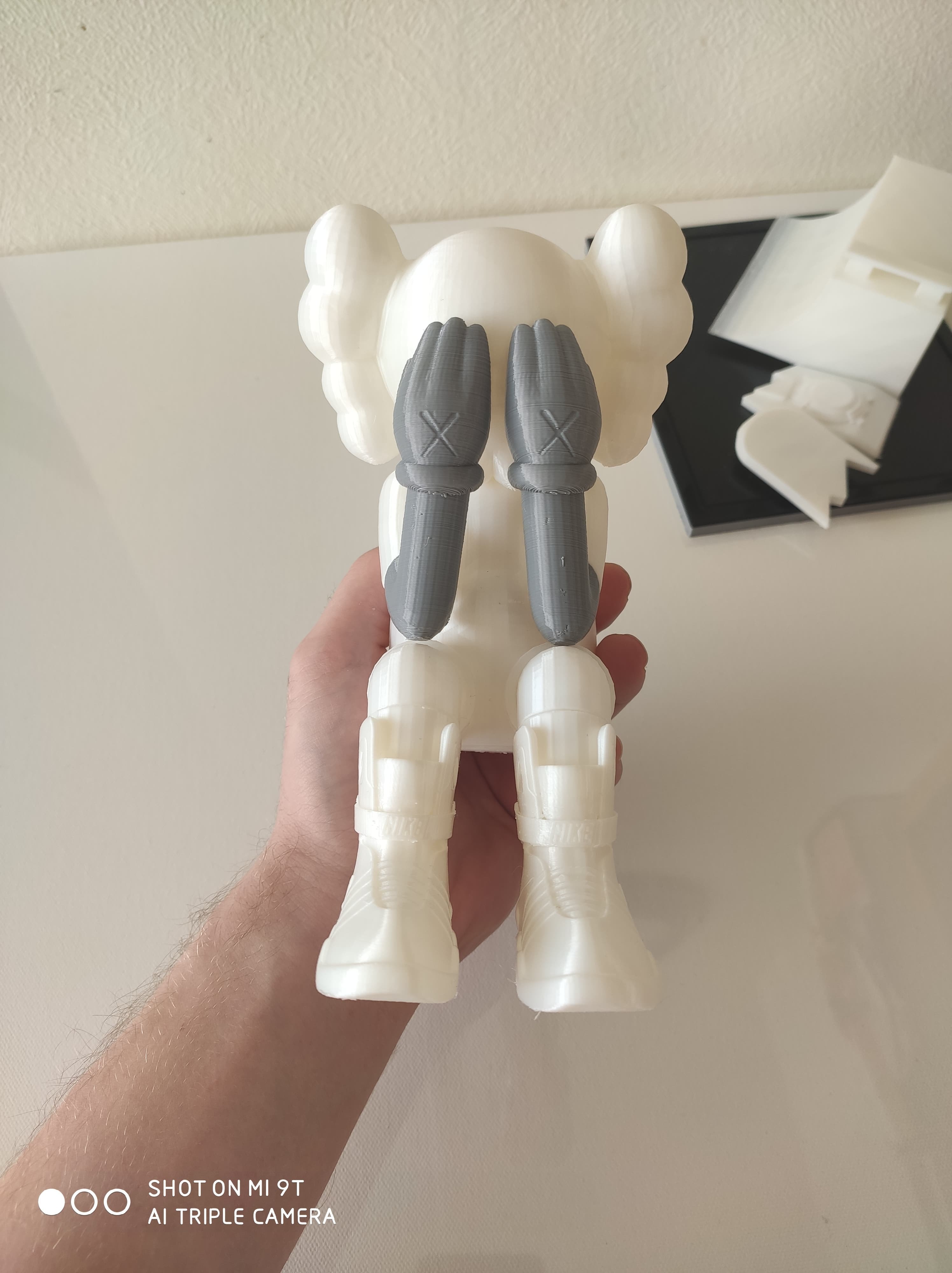 3D print Kaws sad - back to the future diorama. • made with Creality CR ...