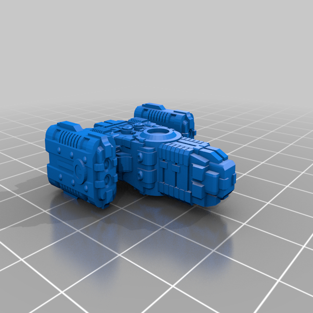 Free STL file spaceship・3D print model to download・Cults