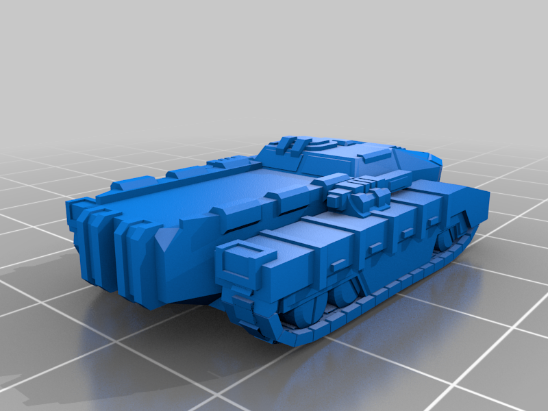 Archivo STL gratis Tanque de artillería de ciencia ficción de Laguna 🎲 ...