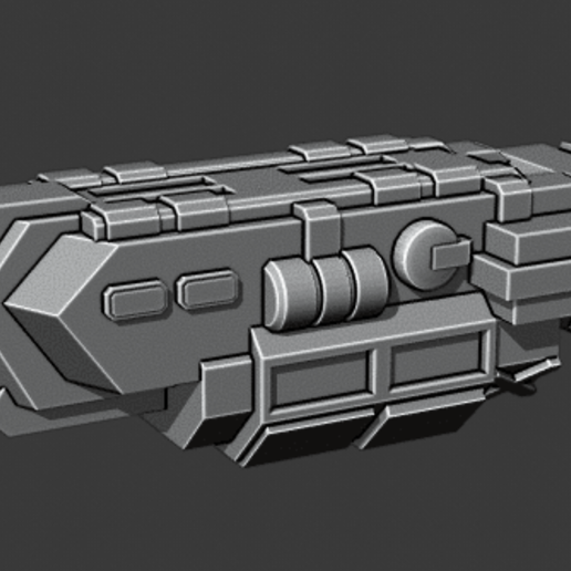 Download free STL file Spaceship • 3D printable design ・ Cults