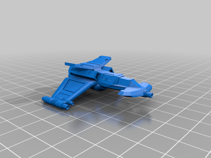 Free STL file Heavy fighter・Template to download and 3D print・Cults