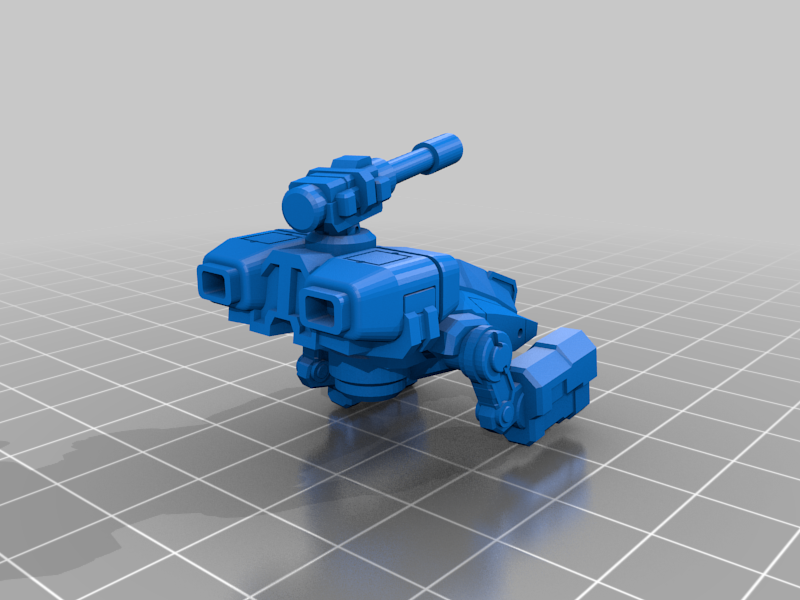 Free STL file 6mm small giant robot 🤏・Template to download and 3D print ...