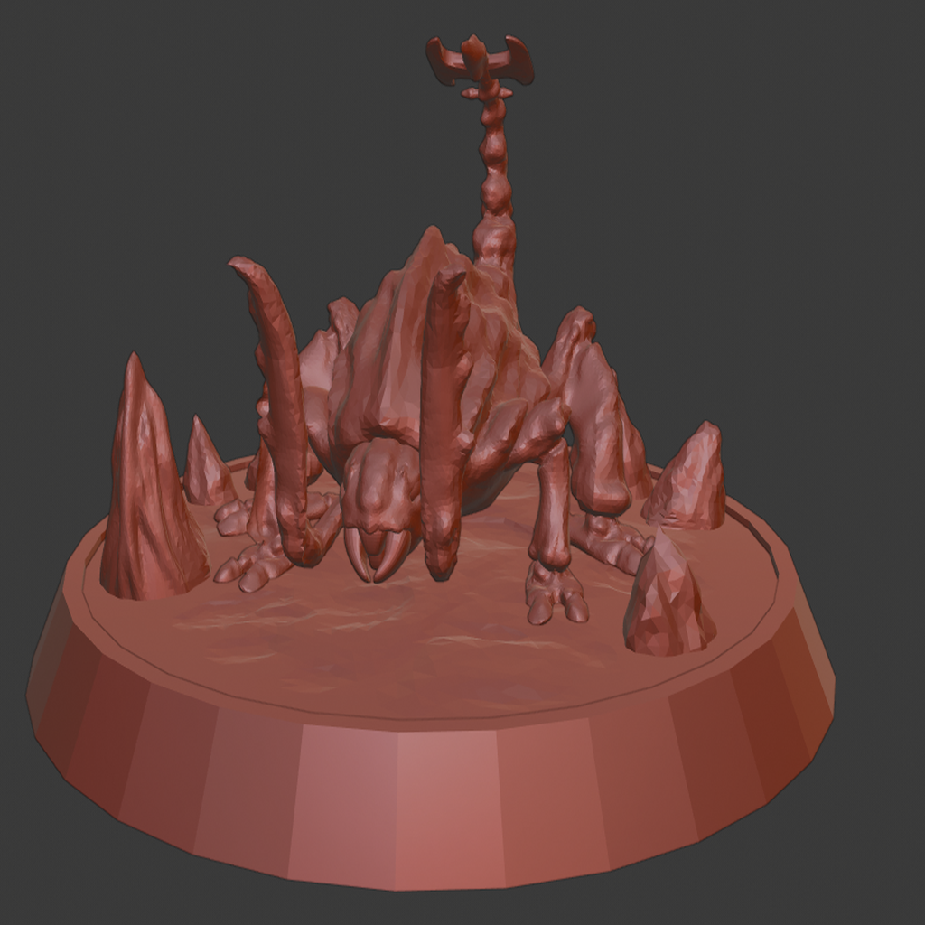 Free STL file Rust Monster・Template to download and 3D print・Cults