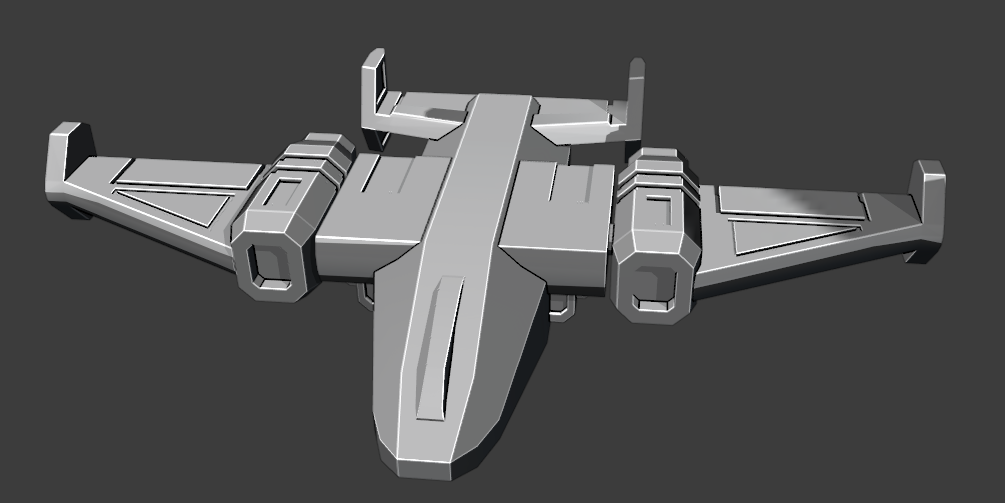 Free STL file Smirnov Sci Fi Dropship 🎲・3D printing idea to download・Cults