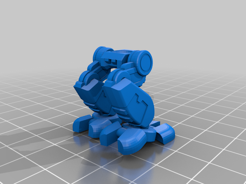 Free STL file 6mm small giant robot 🤏・Template to download and 3D print ...
