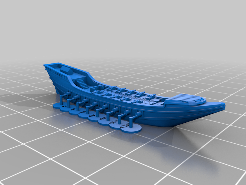 Free STL file Men of Valor Sword Ship 🗡️・3D print design to download・Cults