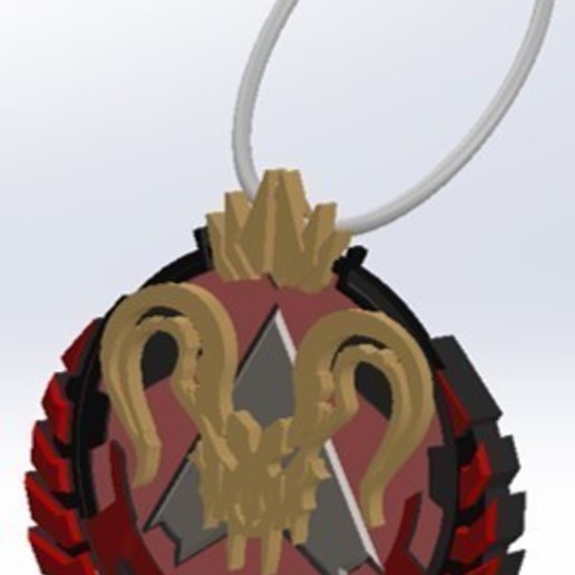 Download STL file Predator Charm (APEX LEGENDS) • 3D printing object ...