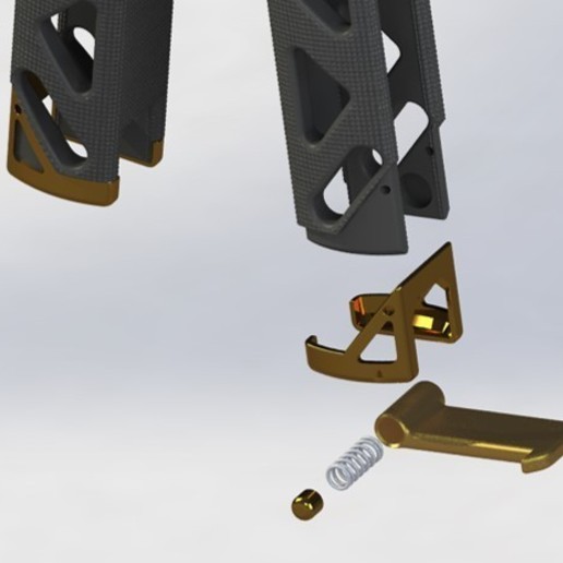 Download 3D printer model APEX LEGENDS - OCTANE - Butterfly knife ・ Cults