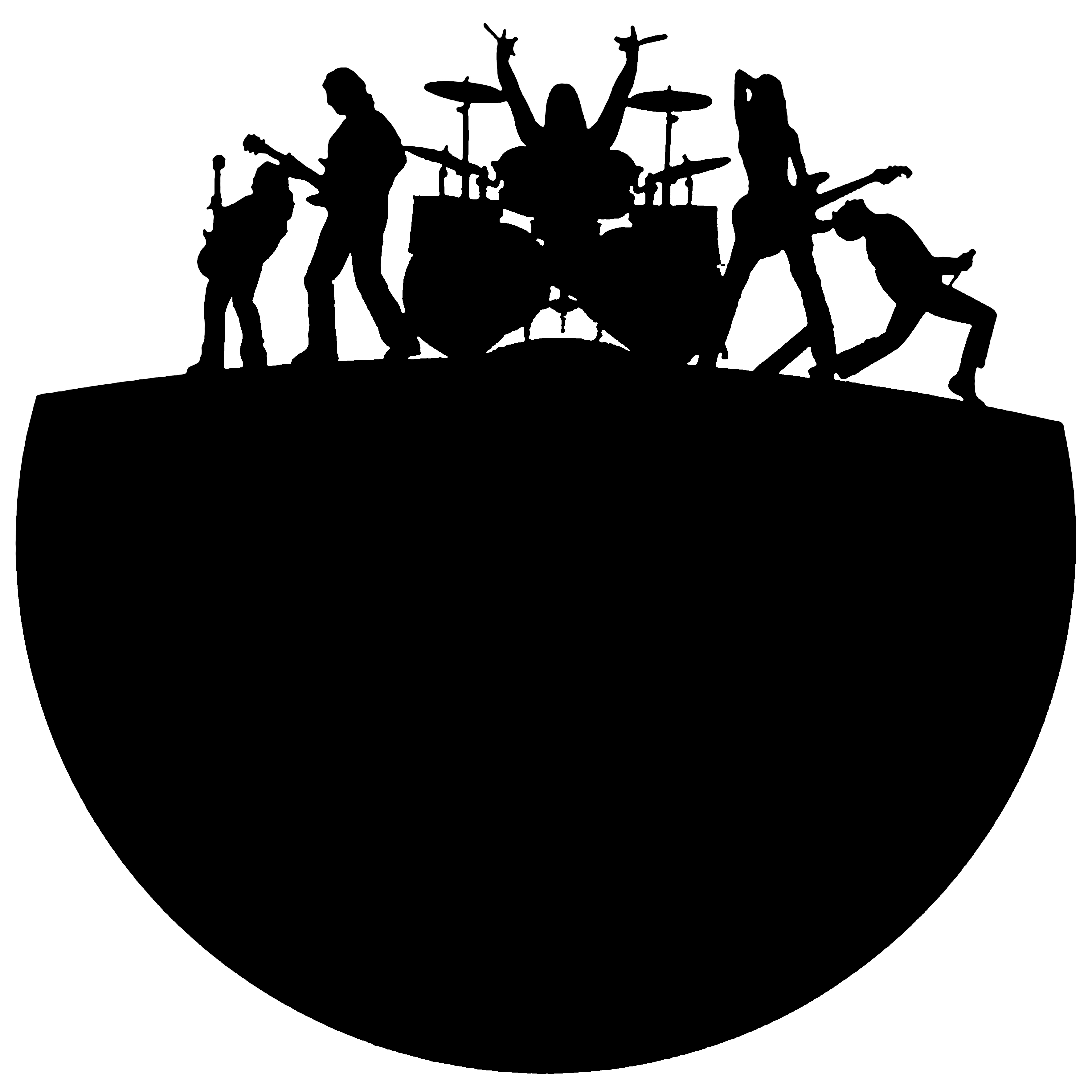 Rock Band Silhouette