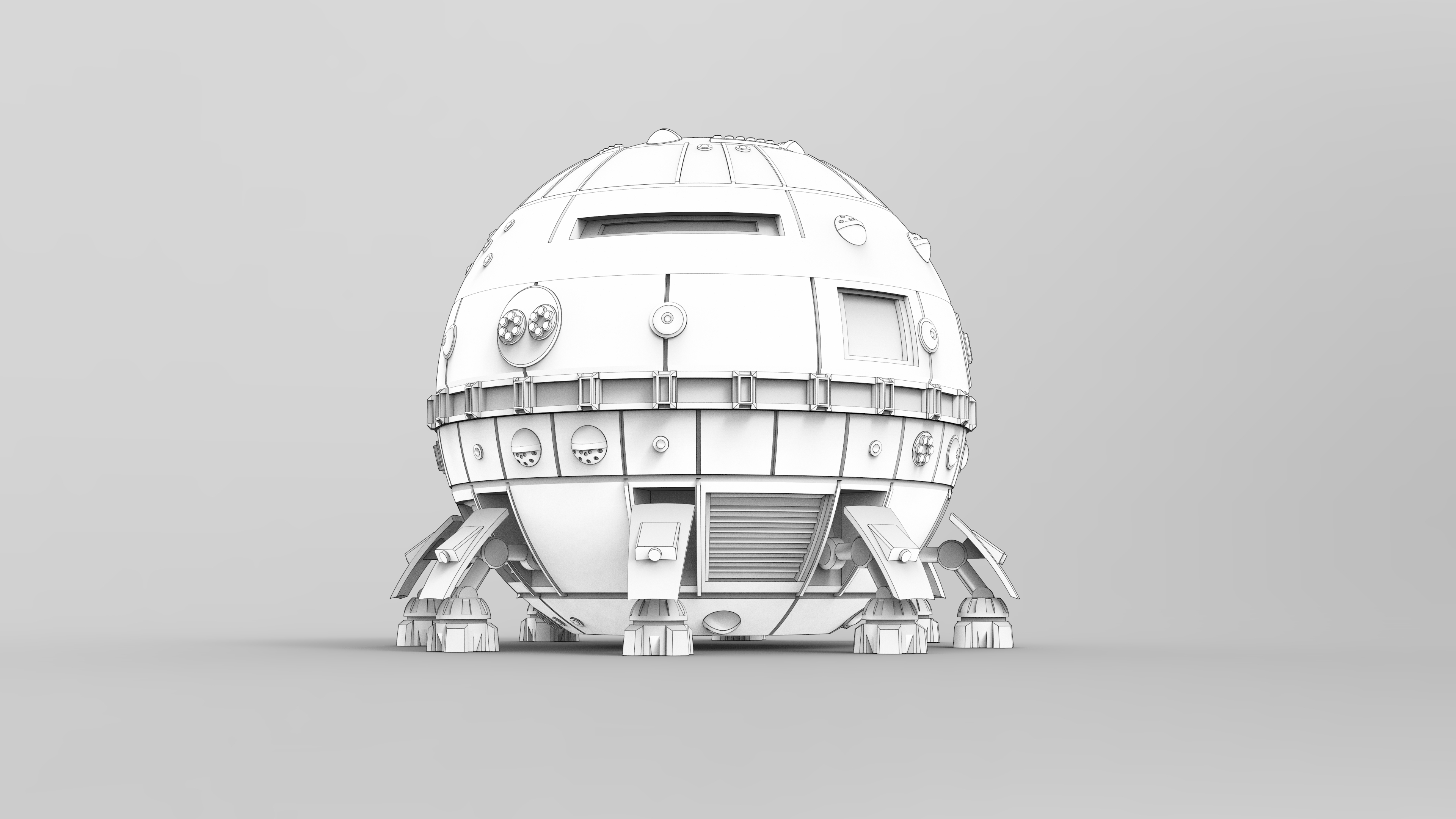 Free STL file Garrison DropShip class Map Scale PRE SUPPORTED 🗺️・3D ...