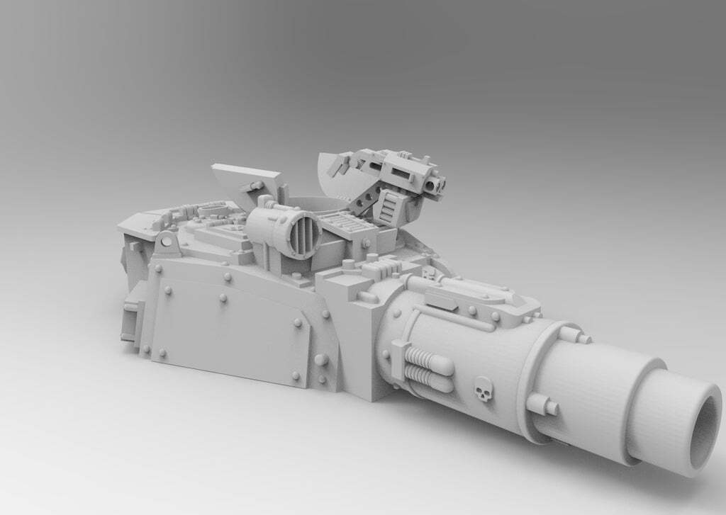Free STL file 40k Pintle Storm Bolter 🎲・Object to download and to 3D ...