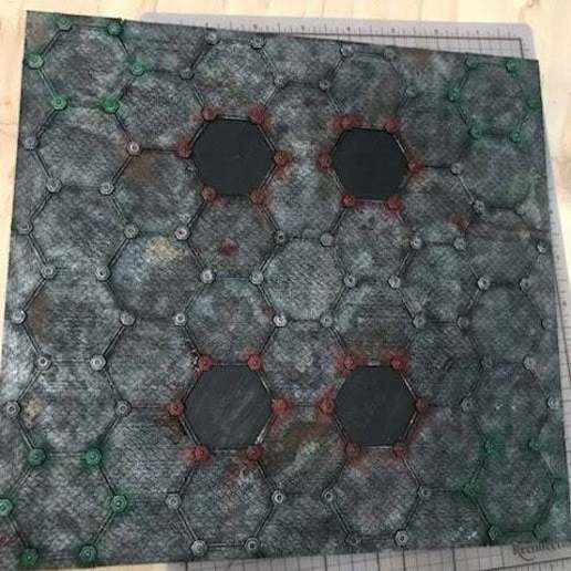 Download free STL file Combat Arena Game Board Tiles • 3D printing ...