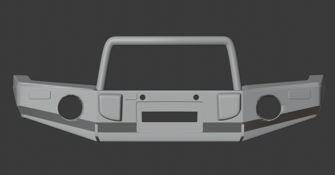 STL file Front Bumper Jeep Wrangler ARB 🛒・3D printer model to download ...
