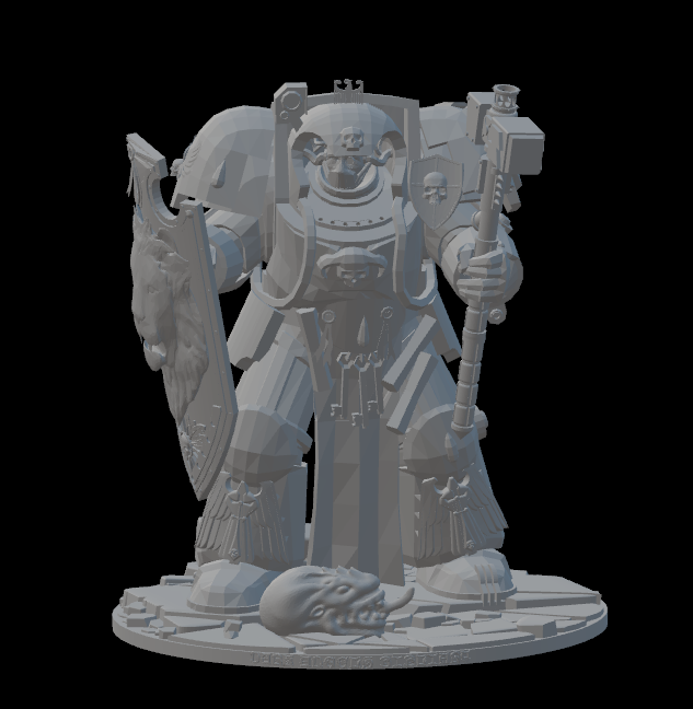 Free STL file Space Robot Monk・3D printable design to download・Cults